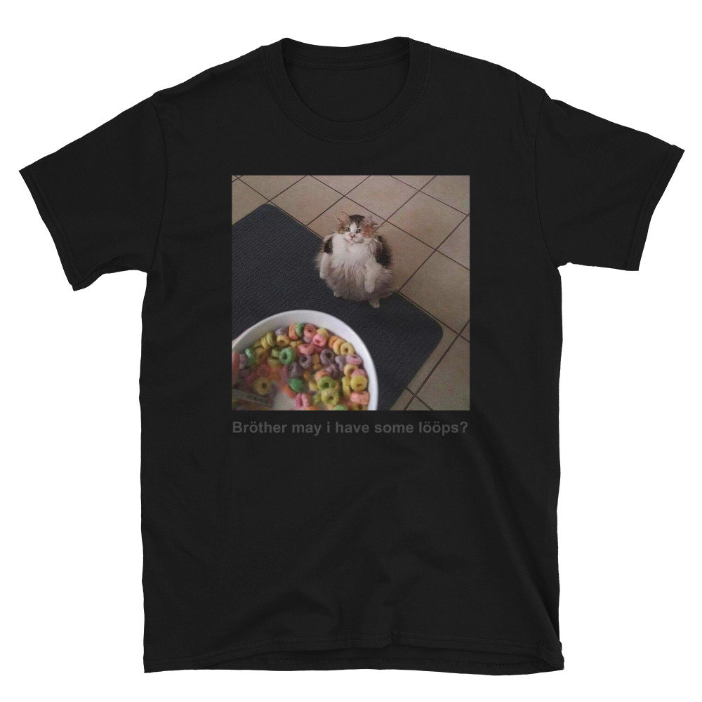 Loop Cat Loops Cat Meme brother May I Have Some - Etsy