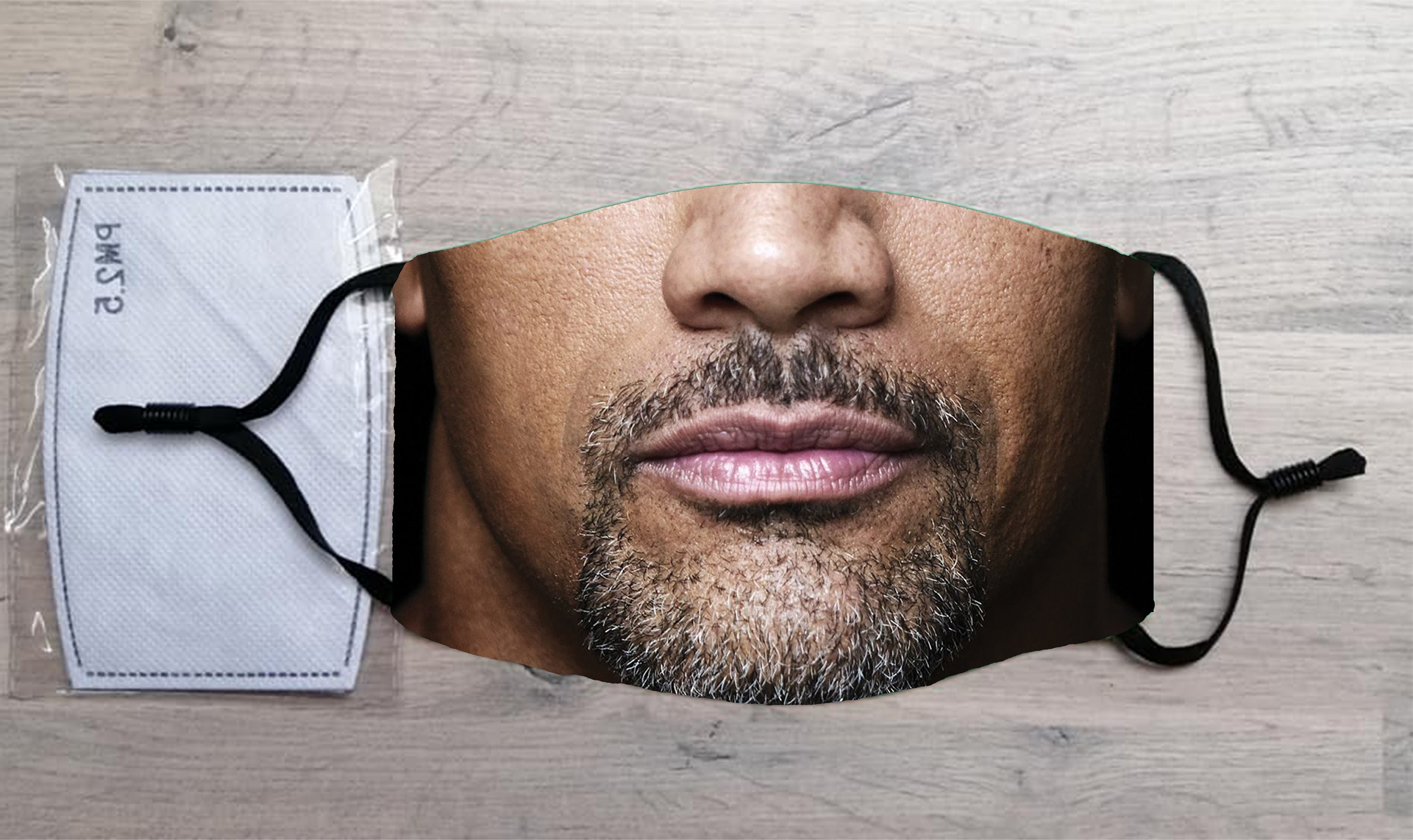 Dwayne The Rock Johnson Face Mask | Etsy