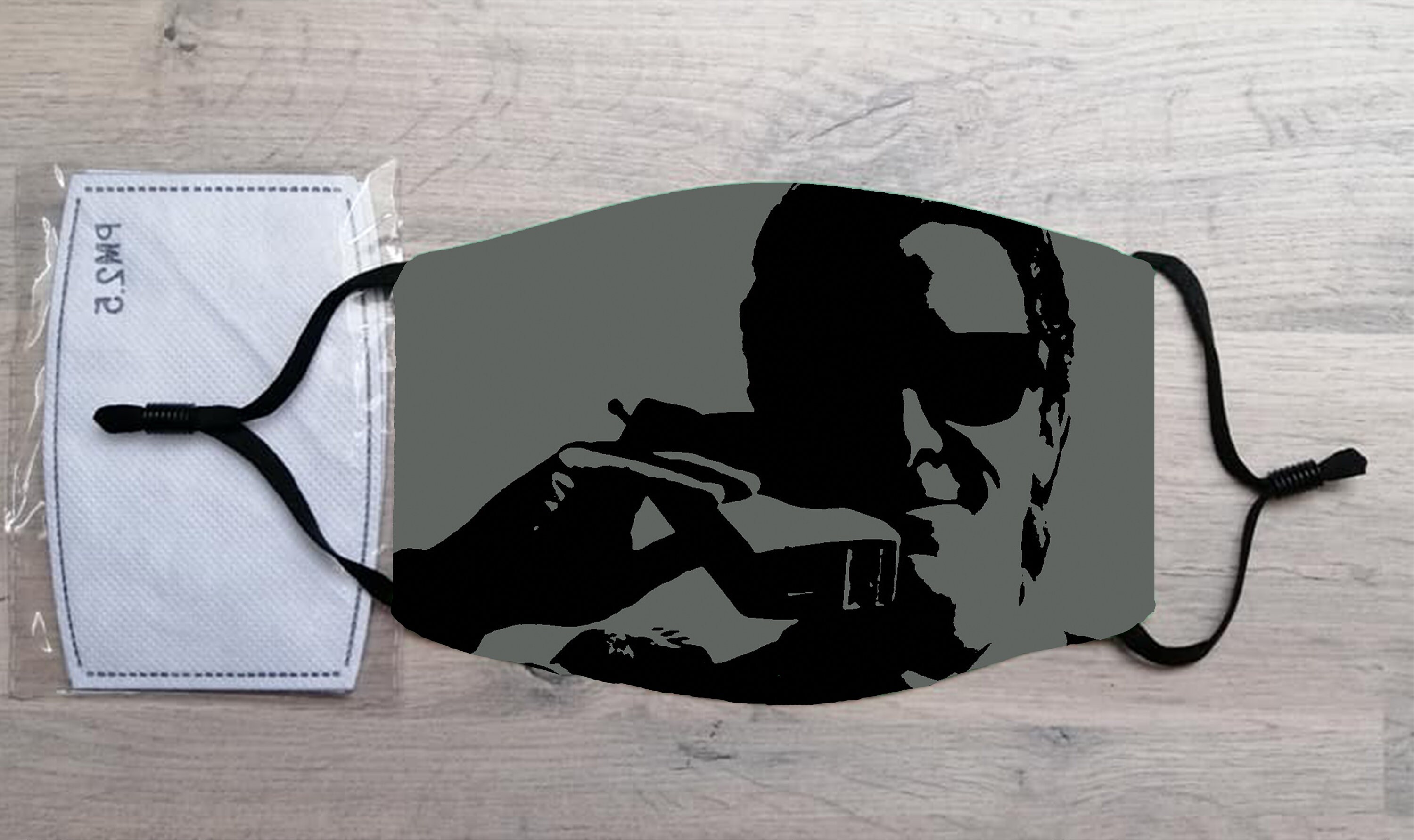 Patrick Bateman Phone Call Face Mask | Etsy