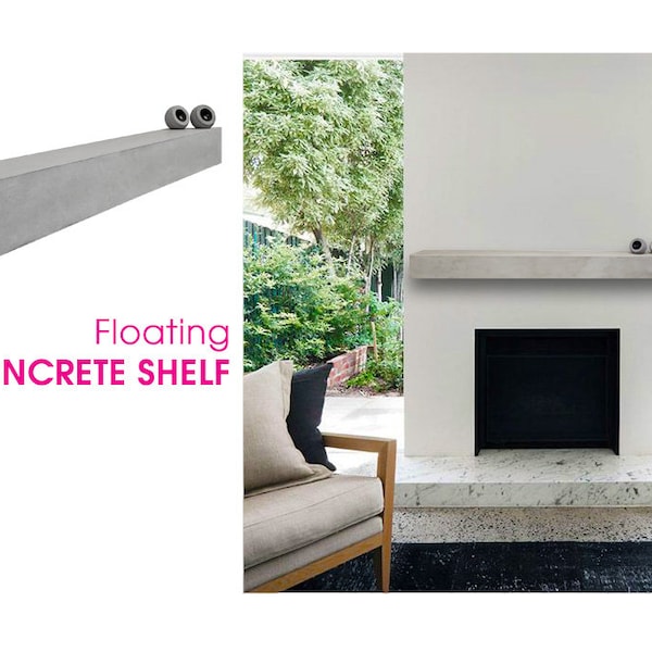 Floating Mantel - Etsy