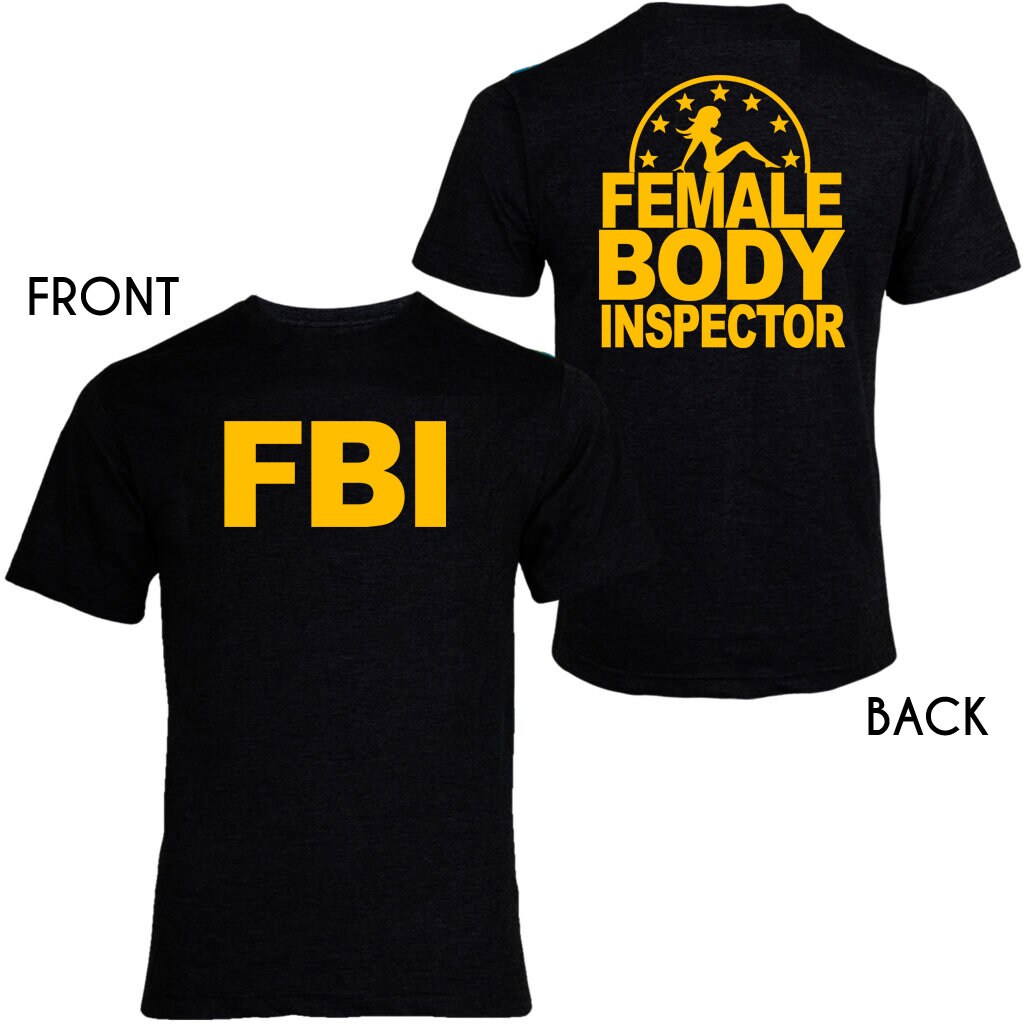 Fbi Female Body Inspector Svg - Etsy