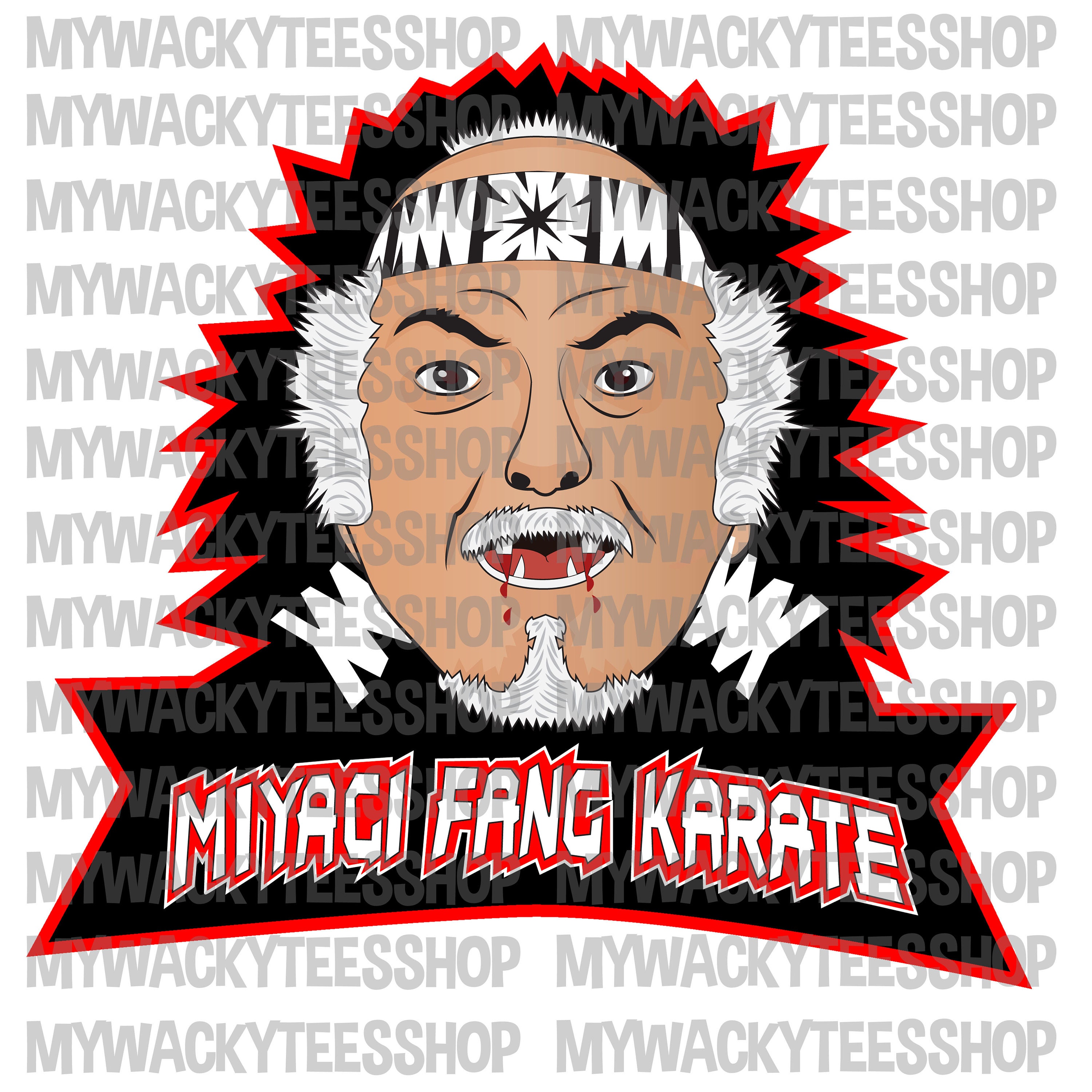 Miyagi Eagle Fang Estilo divertido Cobra Kai Miyagi Do Parody - Etsy España