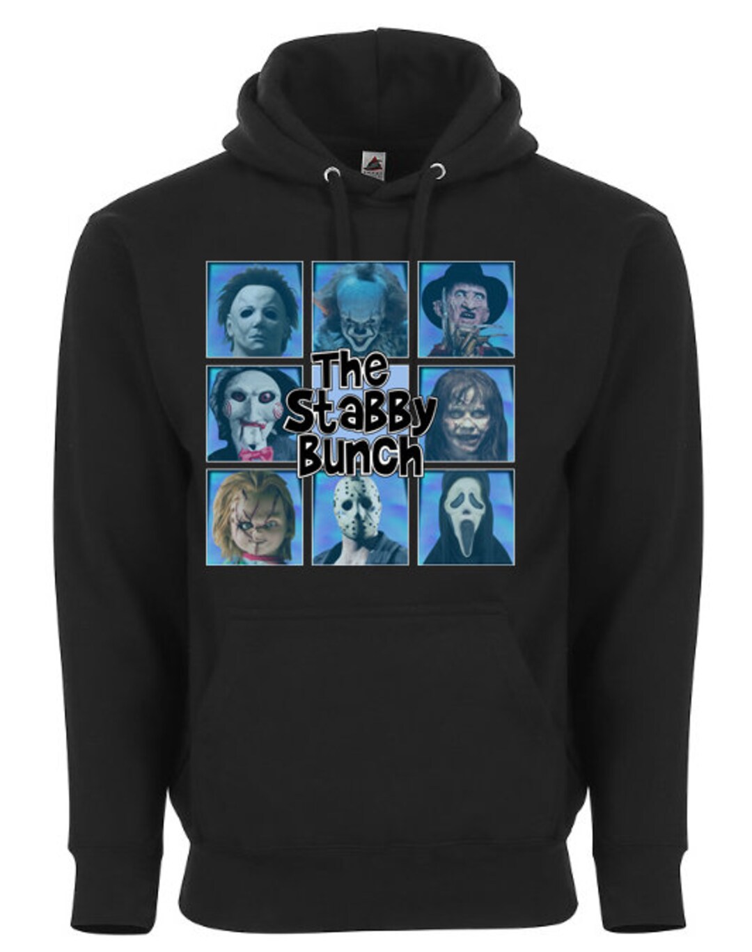 The Stabby Bunch Horror Serial Killer Halloween Scary Graphic Hoodie ...