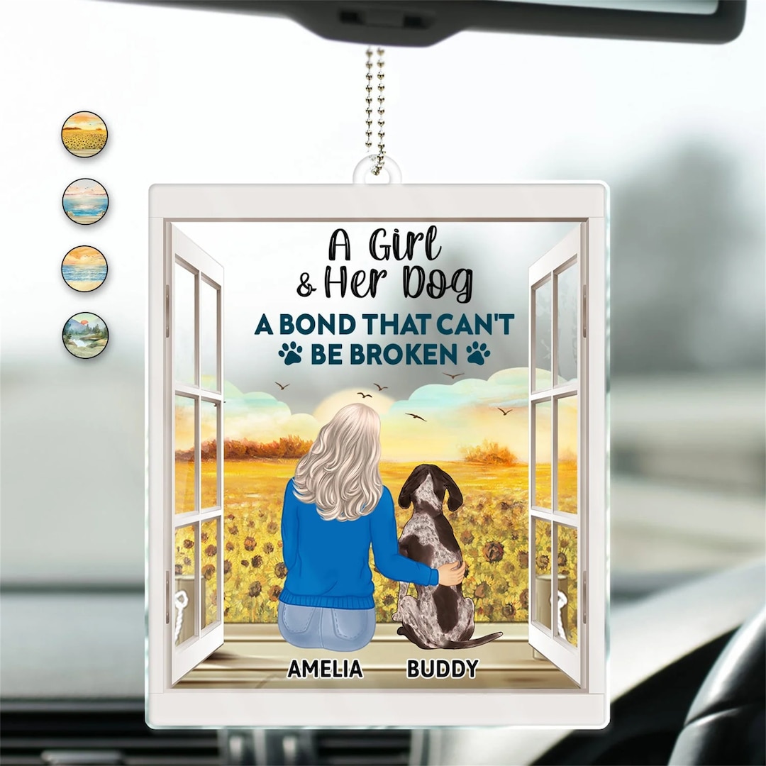 A Bond That Can't Be Broken Gift for Dog Lovers, Dog Mom, Dog Dad ...