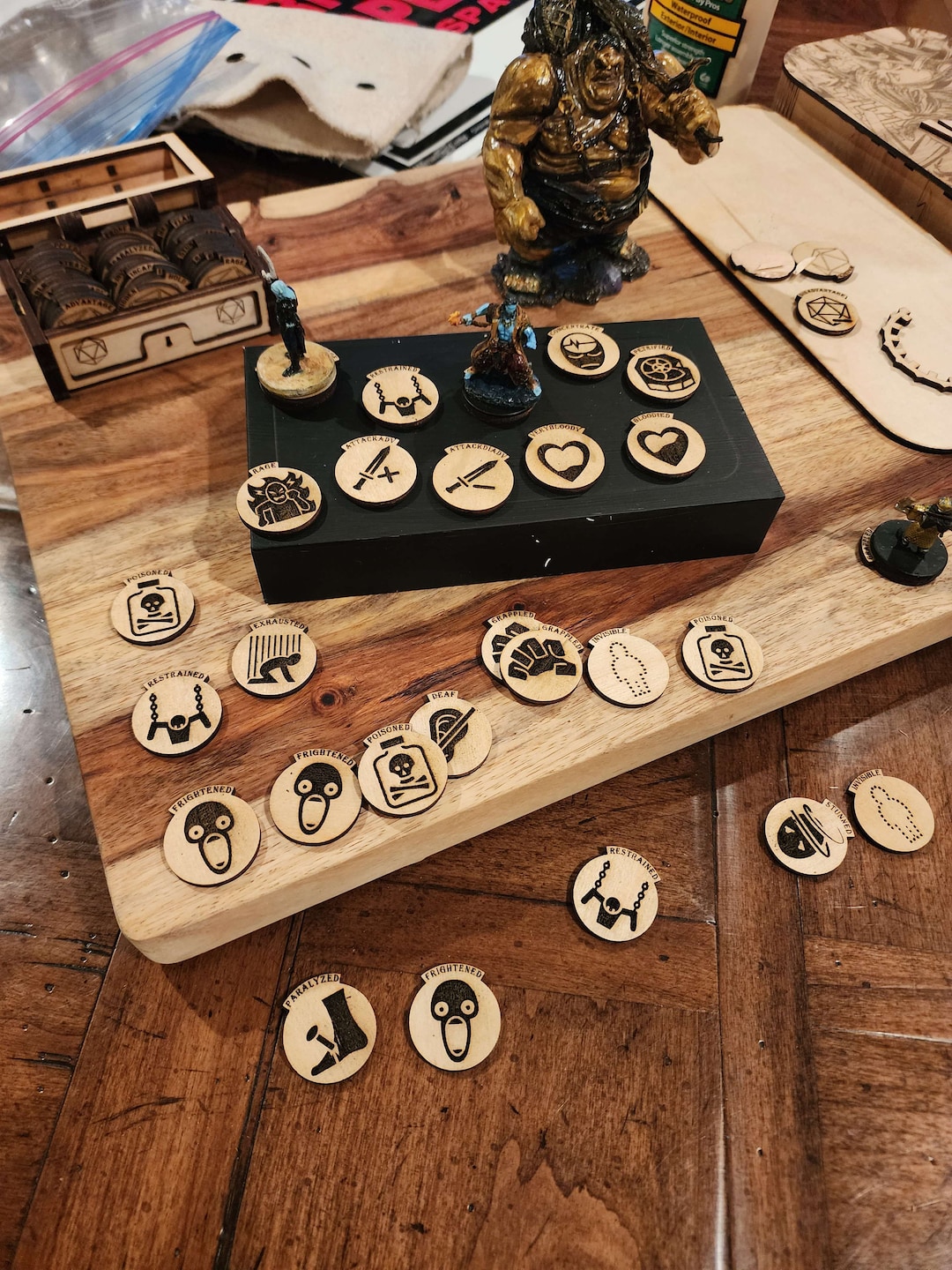 Dnd Condition Tokens FILE Lasercut, Vinyl Cutter, Print - Etsy UK