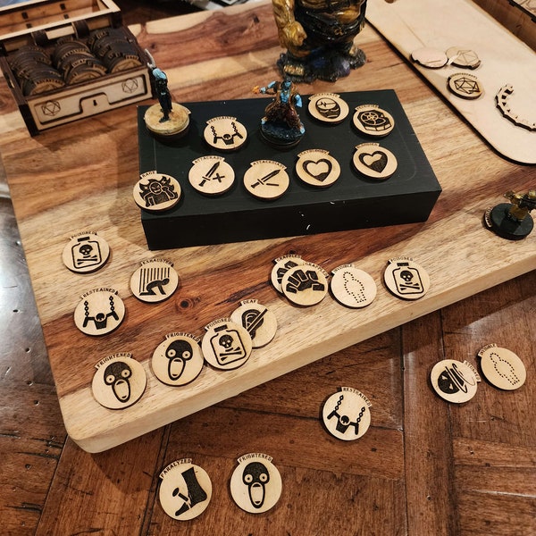 Dnd Condition Tokens - Etsy