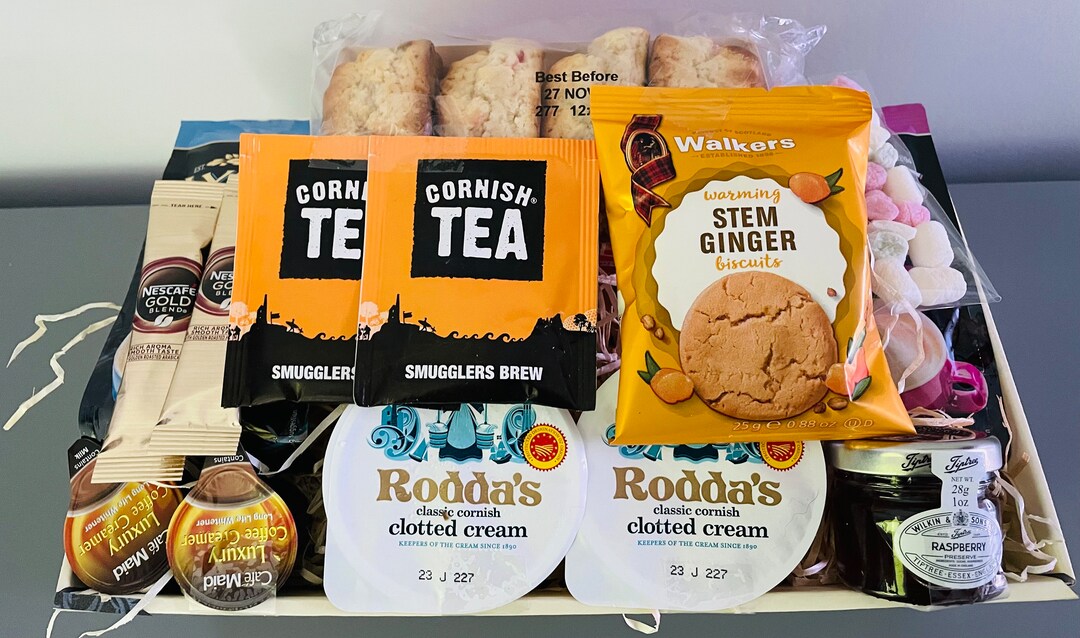 Afternoon Tea Hamper Ladies Birthday Hamper Easter Afternoon Tea Treat ...