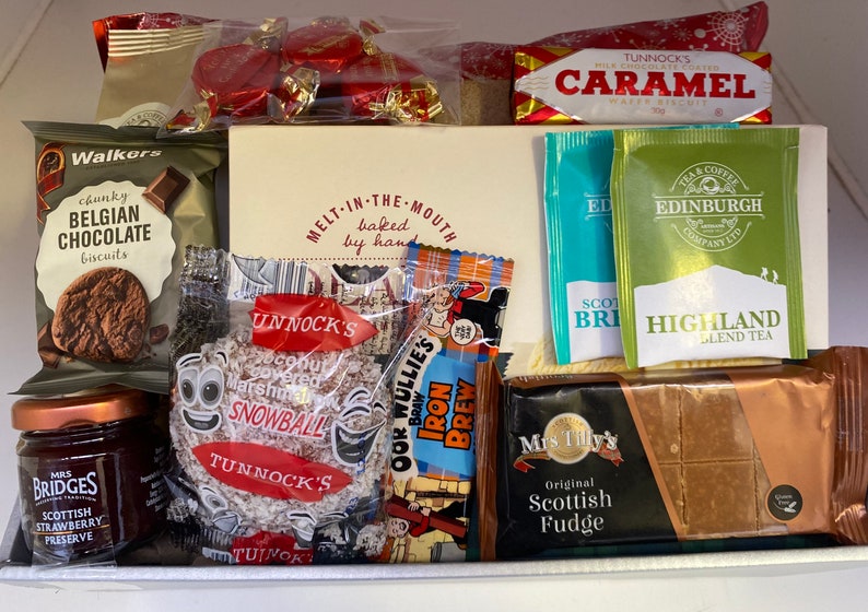 Scottish Gift Hamper Scotland Gift Hamper Food Hamper - Etsy UK