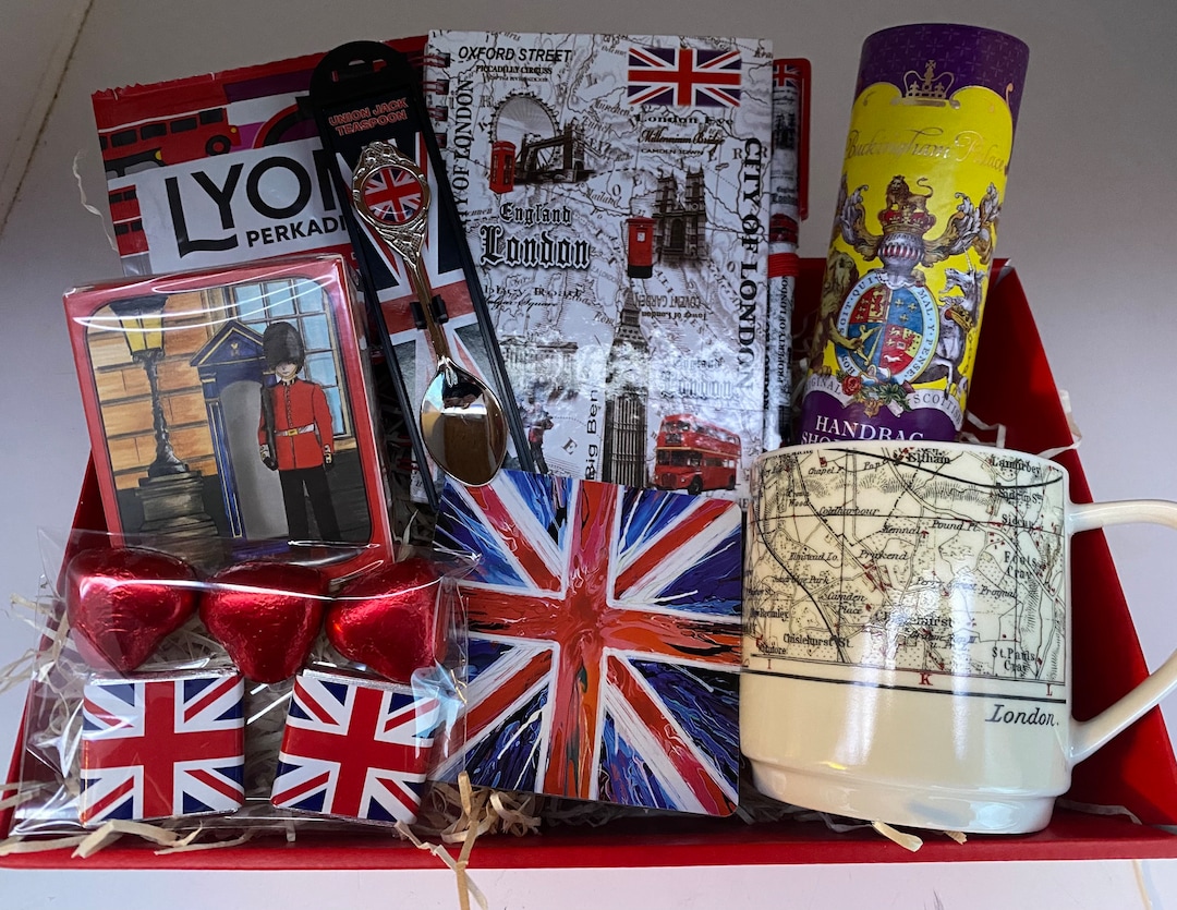 Union Jack Gift Hamper Coronation london Gift Hamper - Etsy