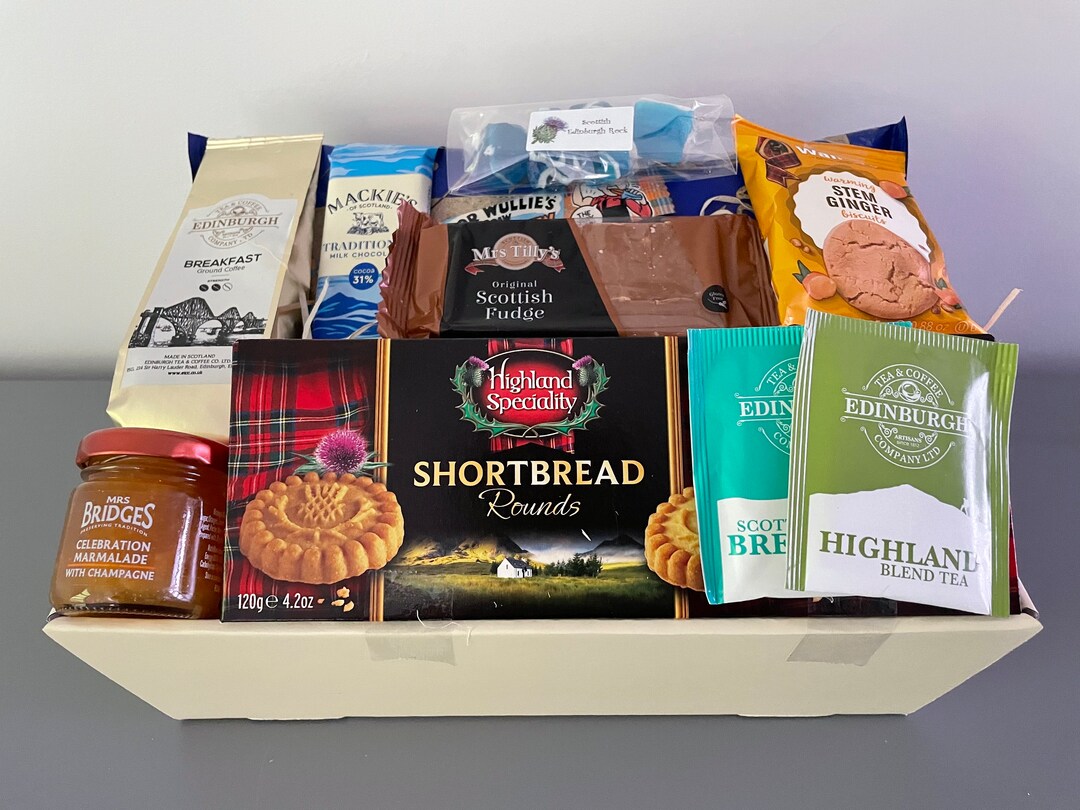 Scottish Food Gift Hamper Scottish Hamper scottish Gift Scotland Theme ...