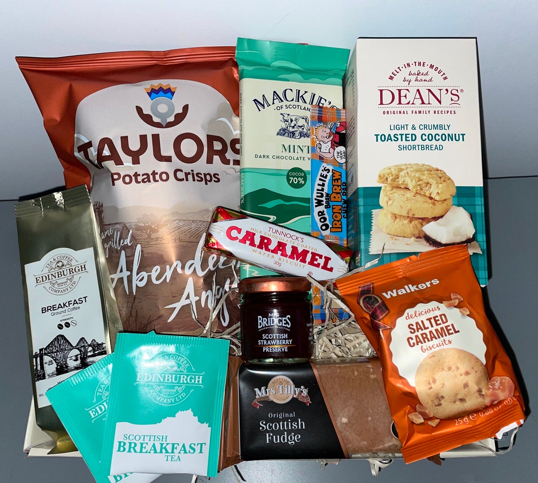 Scottish Gift Hamper Scotland Gift Hamper Food Hamper Scottish Food ...