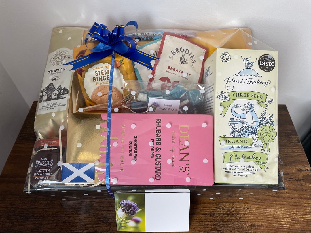 Scottish Food Gift Hamper Scottish Hamper scottish Gift Scotland Theme ...