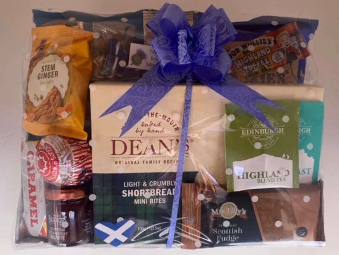 Scottish Gift Hamper Scotland Gift Hamper Food Hamper - Etsy