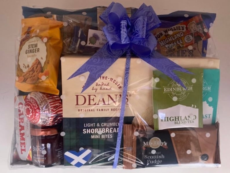 Scottish Gift Hamper Scotland Gift Hamper Food Hamper - Etsy