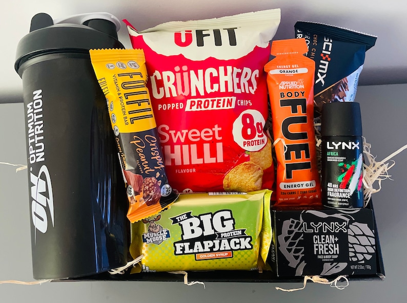 Ultimate Fitness Gift | Gym Protein Gift,protein Bars, Pre Workout |gym ...