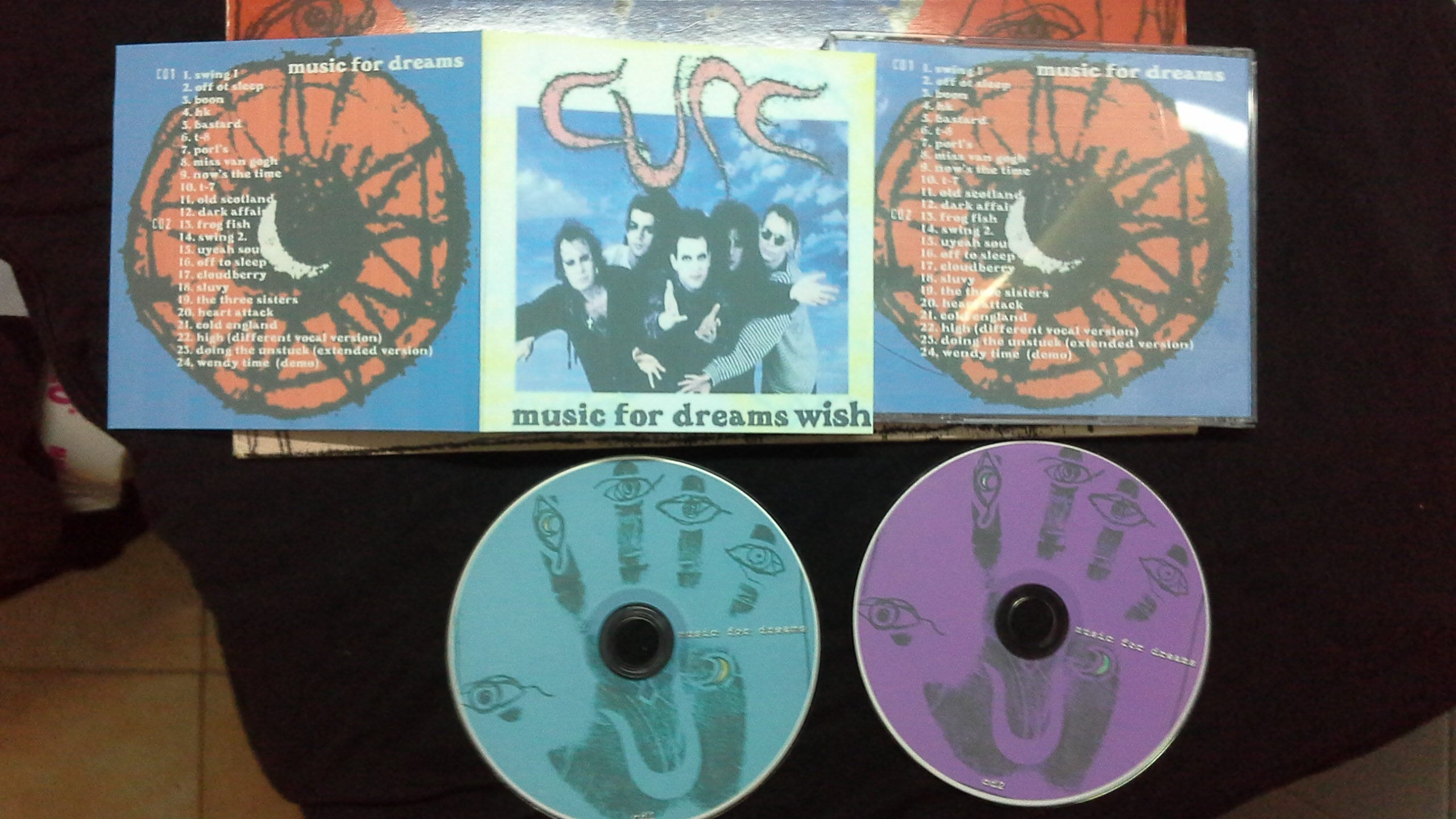 THE CURE music for dreams The Wish Demos | Etsy