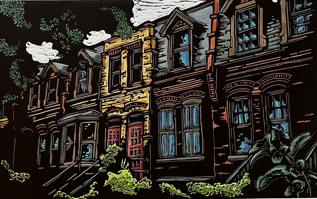 Row Housing, Pullman District - Etsy