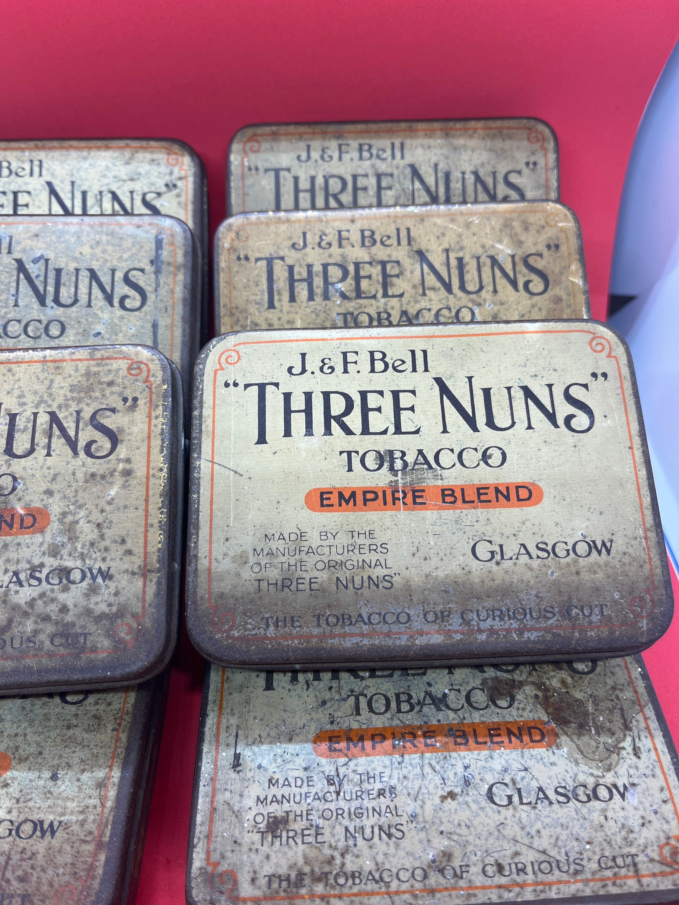 Three Nuns Rare Hinged Lid Tobacco Tin Storage Gift Vintage - Etsy UK