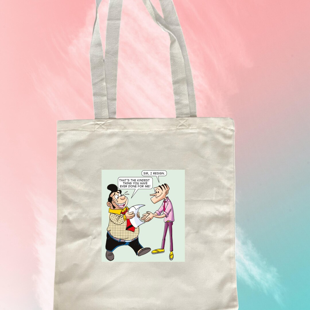 Suppandi Canvas Tote Bag – Tinkle Comics, Reusable Grocery Bag - Etsy