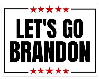 Let's Go Brandon Sticker Pack - Etsy