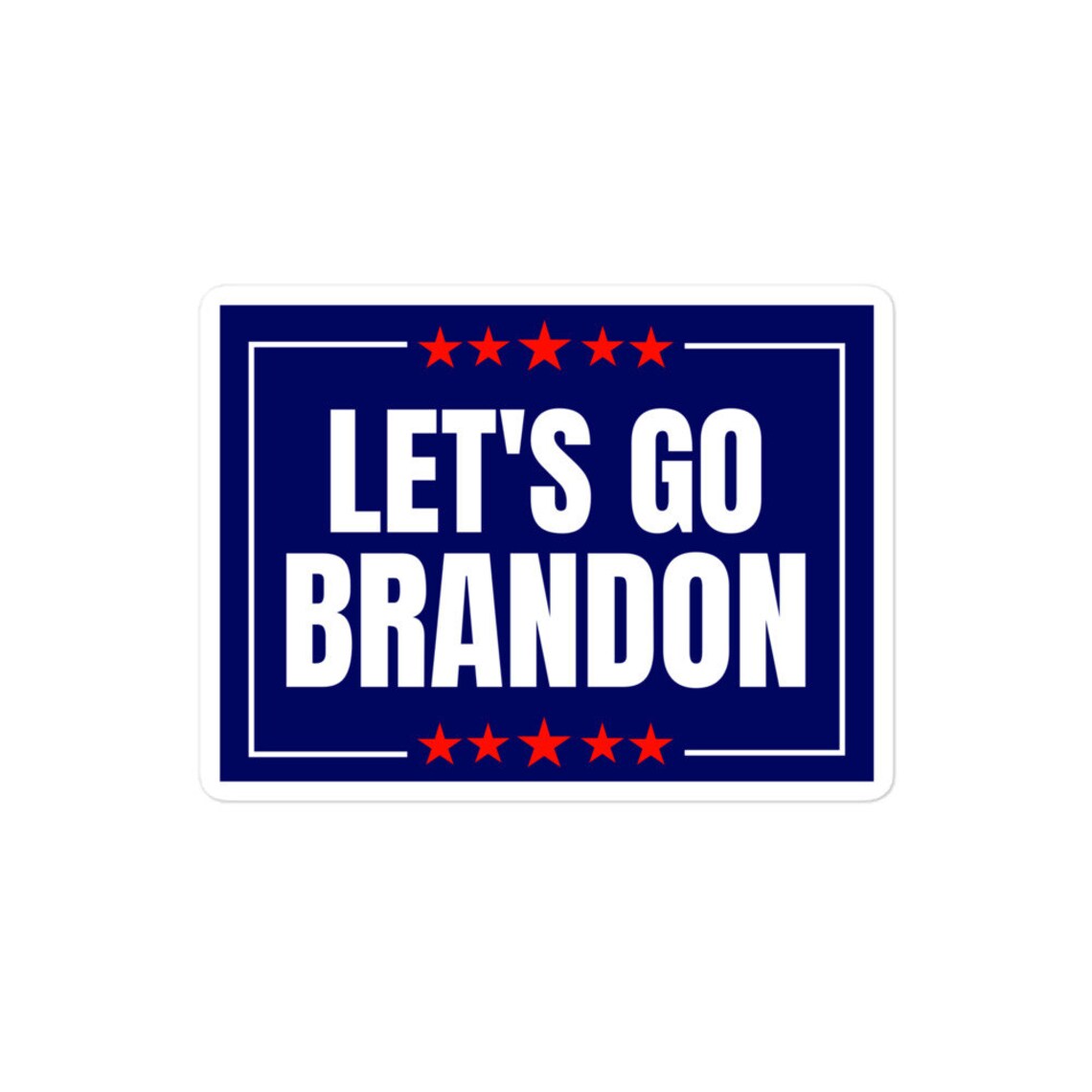 Let's Go Brandon Sticker Let's Go Brandon Decal - Etsy