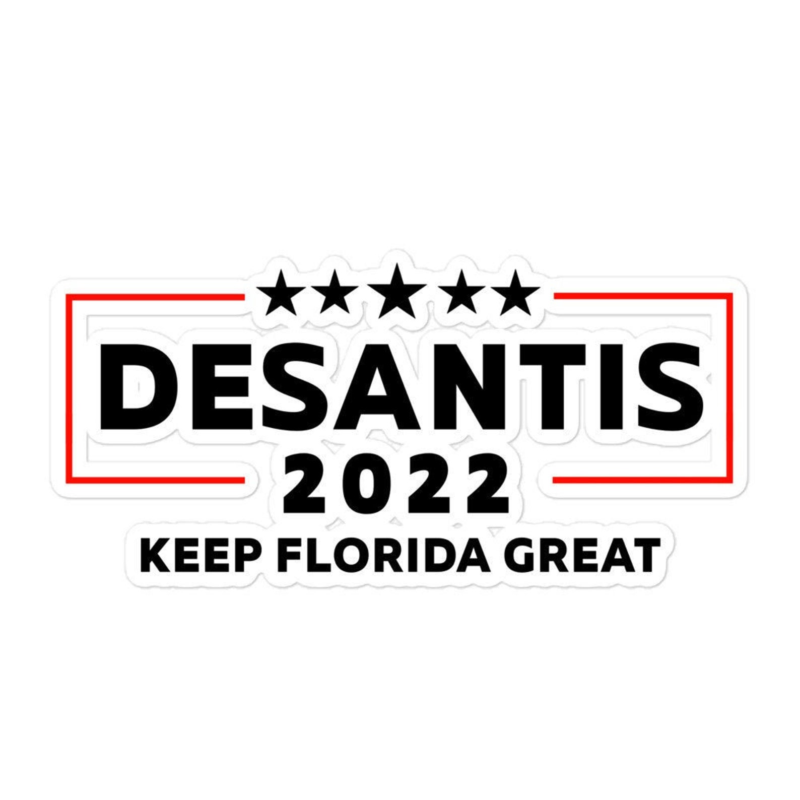DeSantis 2022 Sticker DeSantis 2022 Decal DeSantis 22 Make | Etsy