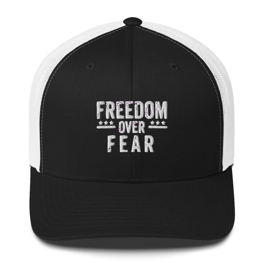 Freedom Over Fear Hat, Freedom Hat, Republican Gift, Conservative Gift ...