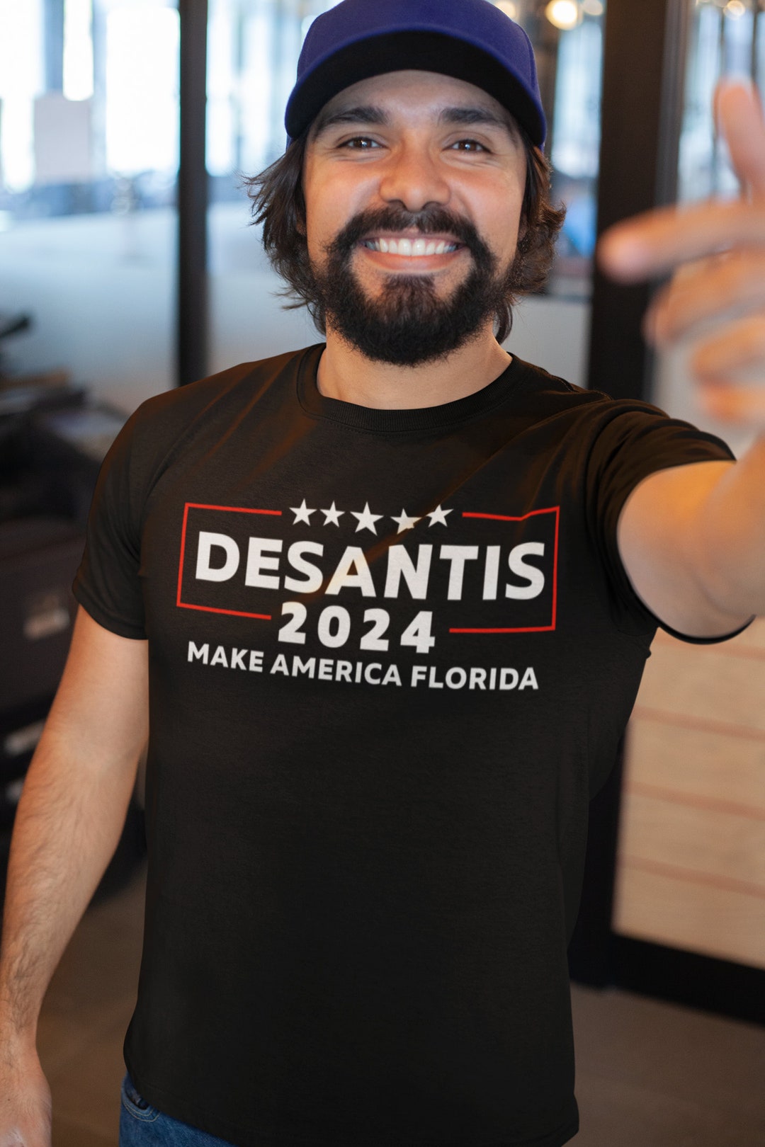 DeSantis 24' Wahl T-Shirt, DeSantis 2024 Make America Florida Shirt ...
