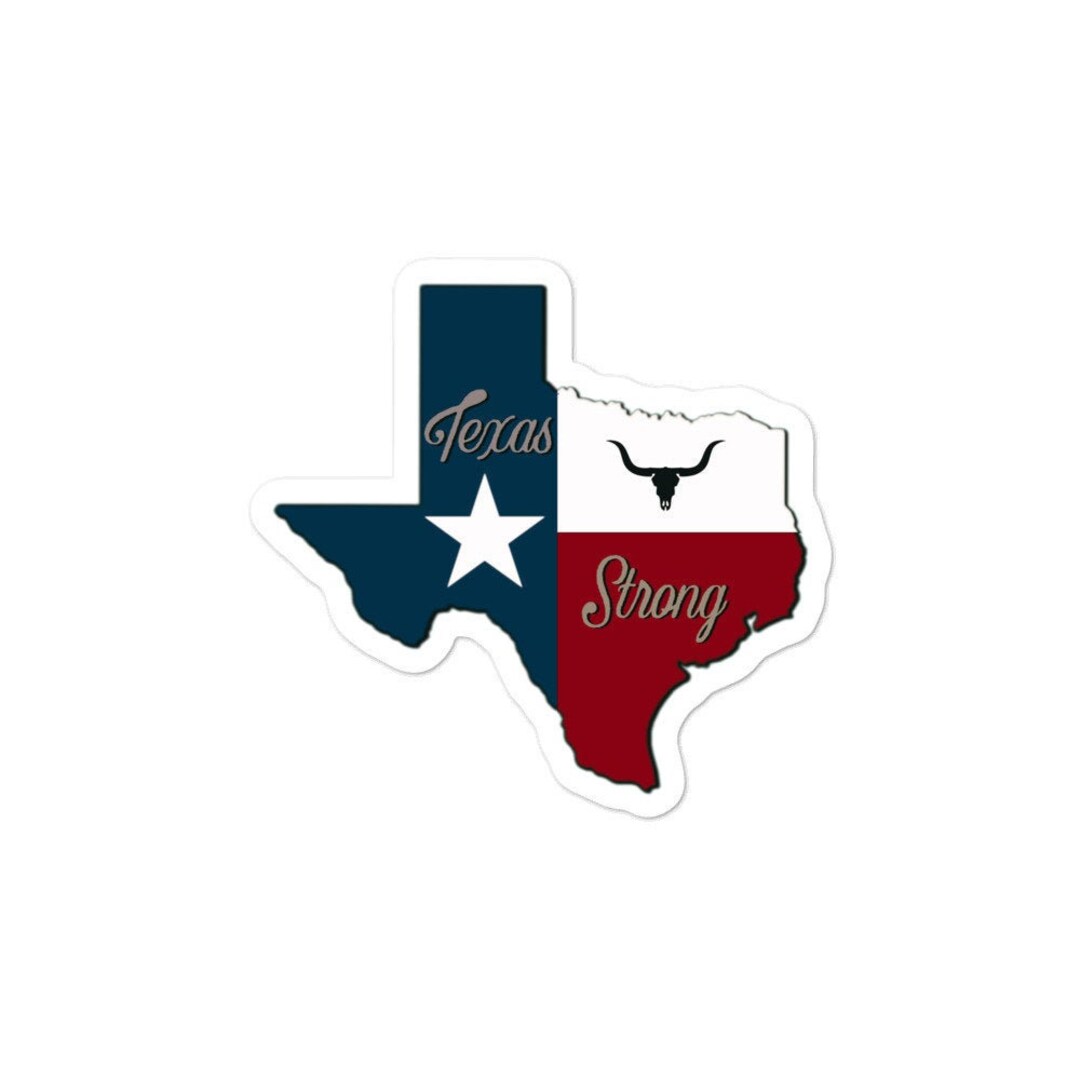TEXAS PRIDE Sticker. Don't Mess With Texas, Longhorn Lone Star State ...