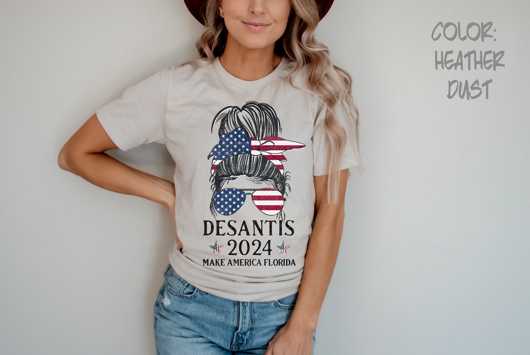 Desantis 2024 T-shirt for Women Desantis Girl Shirt, Desantis Gift for ...