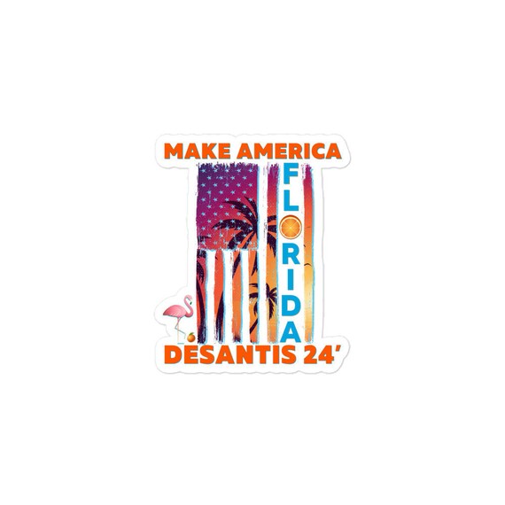 Desantis 2024 Bumper Sticker Desantis 24 Pink Flamingo Naval | Etsy