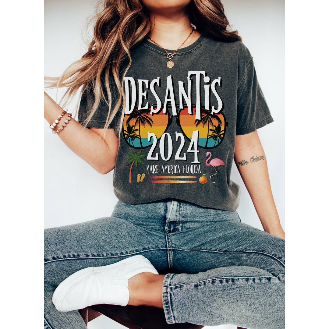 Desantis 24' Election T-shirt Desantis 2024 Make America Florida ...