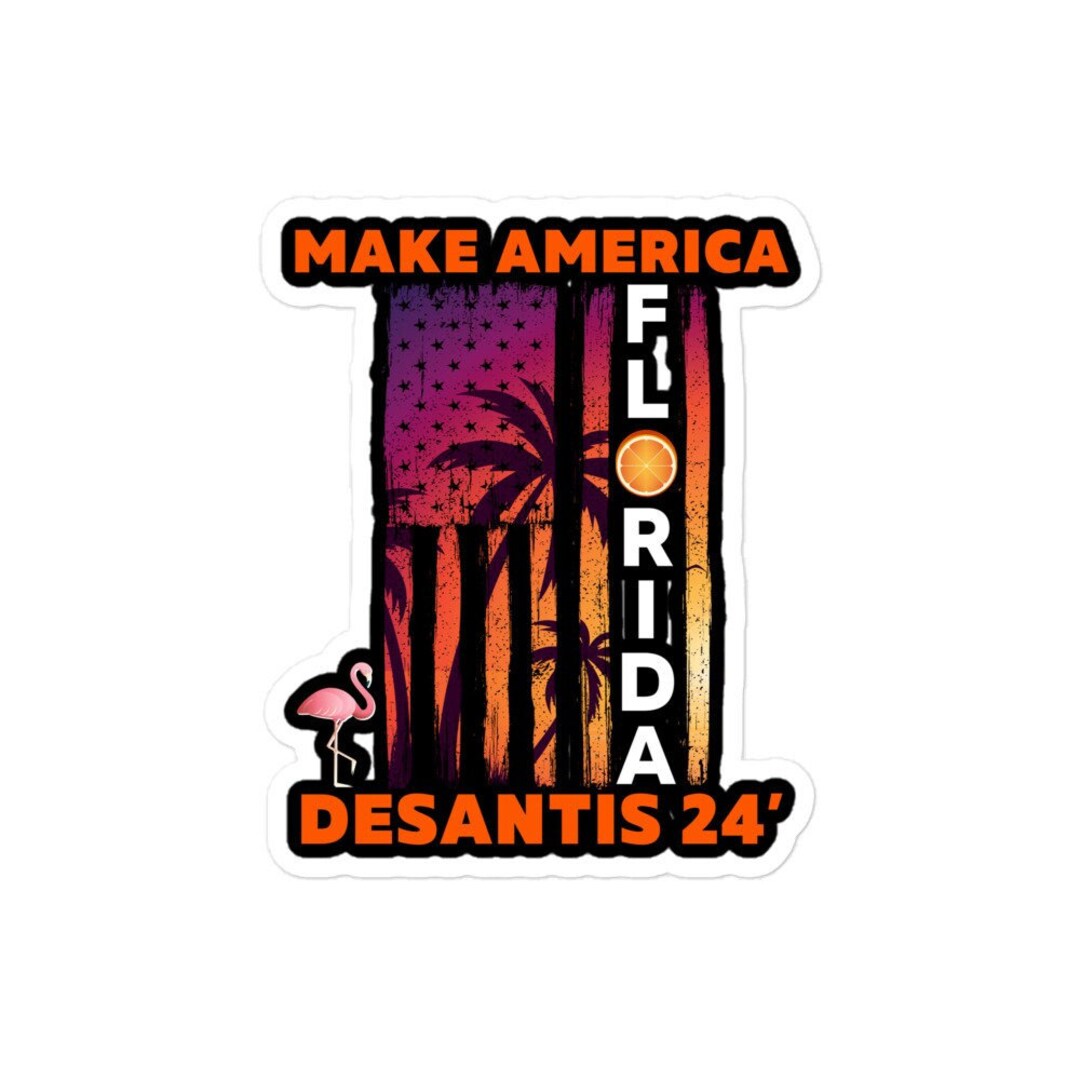 Desantis 2024 Sticker Desantis 2024 Decal Desantis 24 Bumper - Etsy