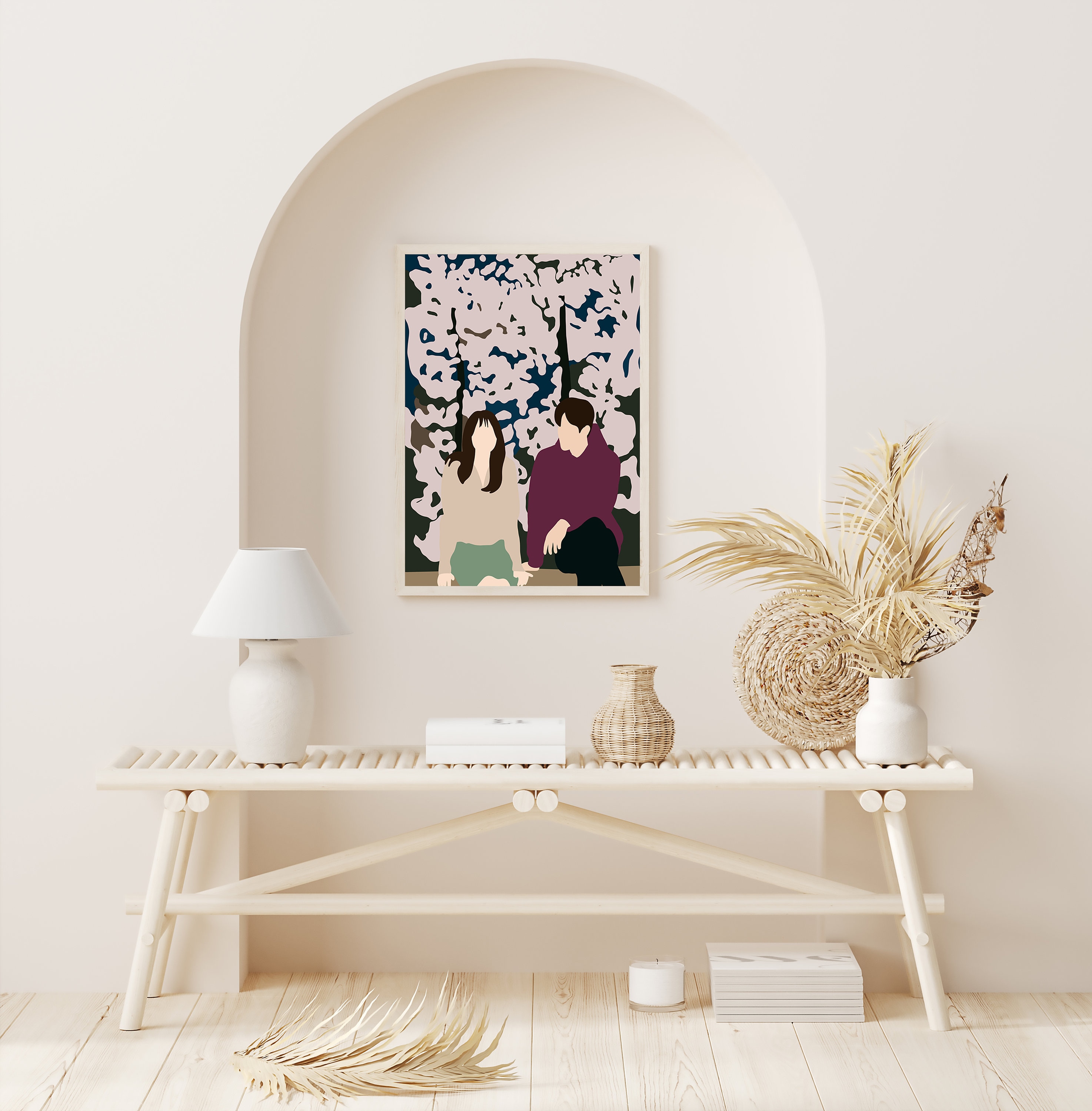 Home Décor Prints Nevertheless Korean Drama Art Print,Yu Nabi Park Jae ...