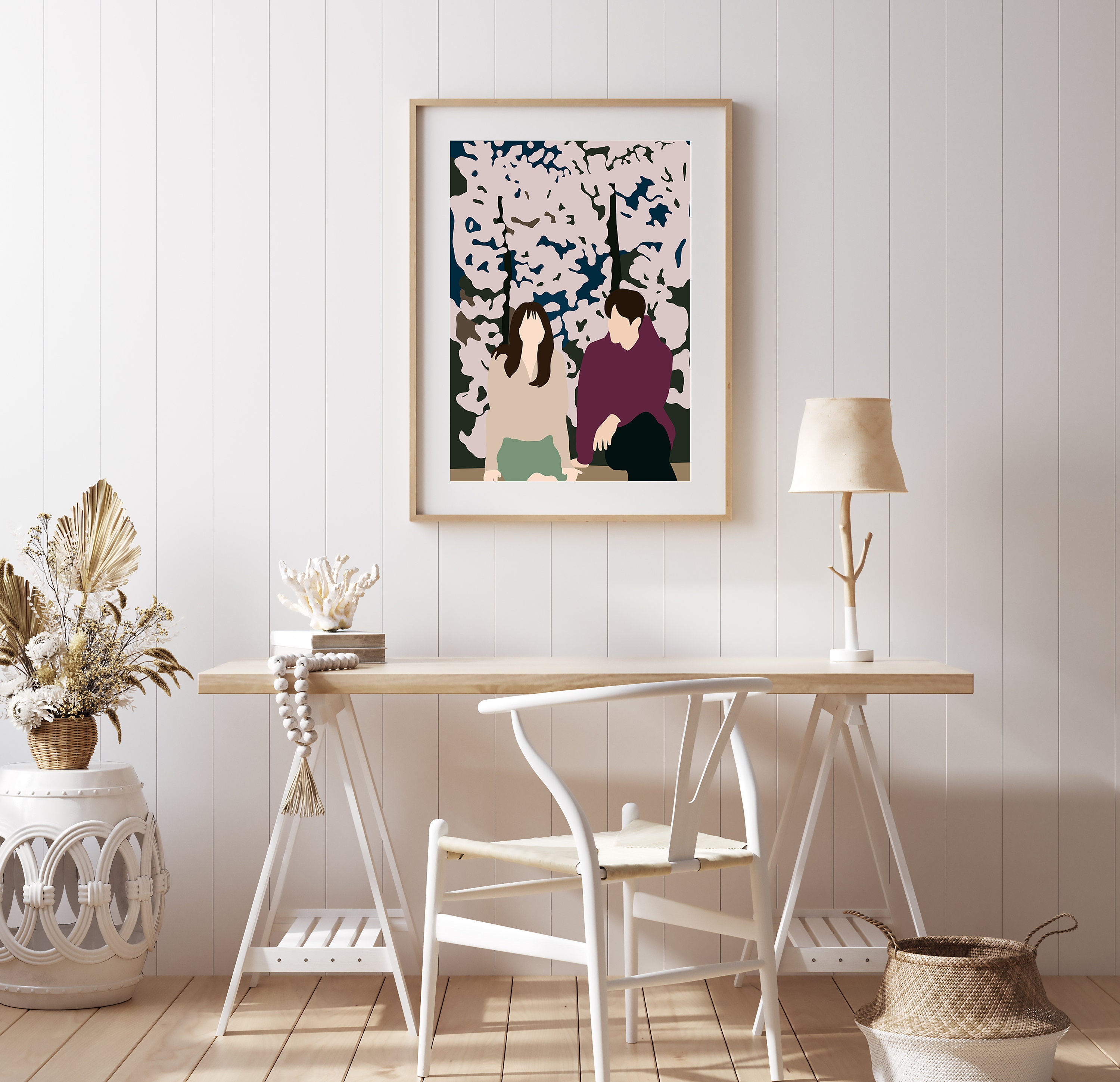 Home Décor Prints Nevertheless Korean Drama Art Print,Yu Nabi Park Jae ...