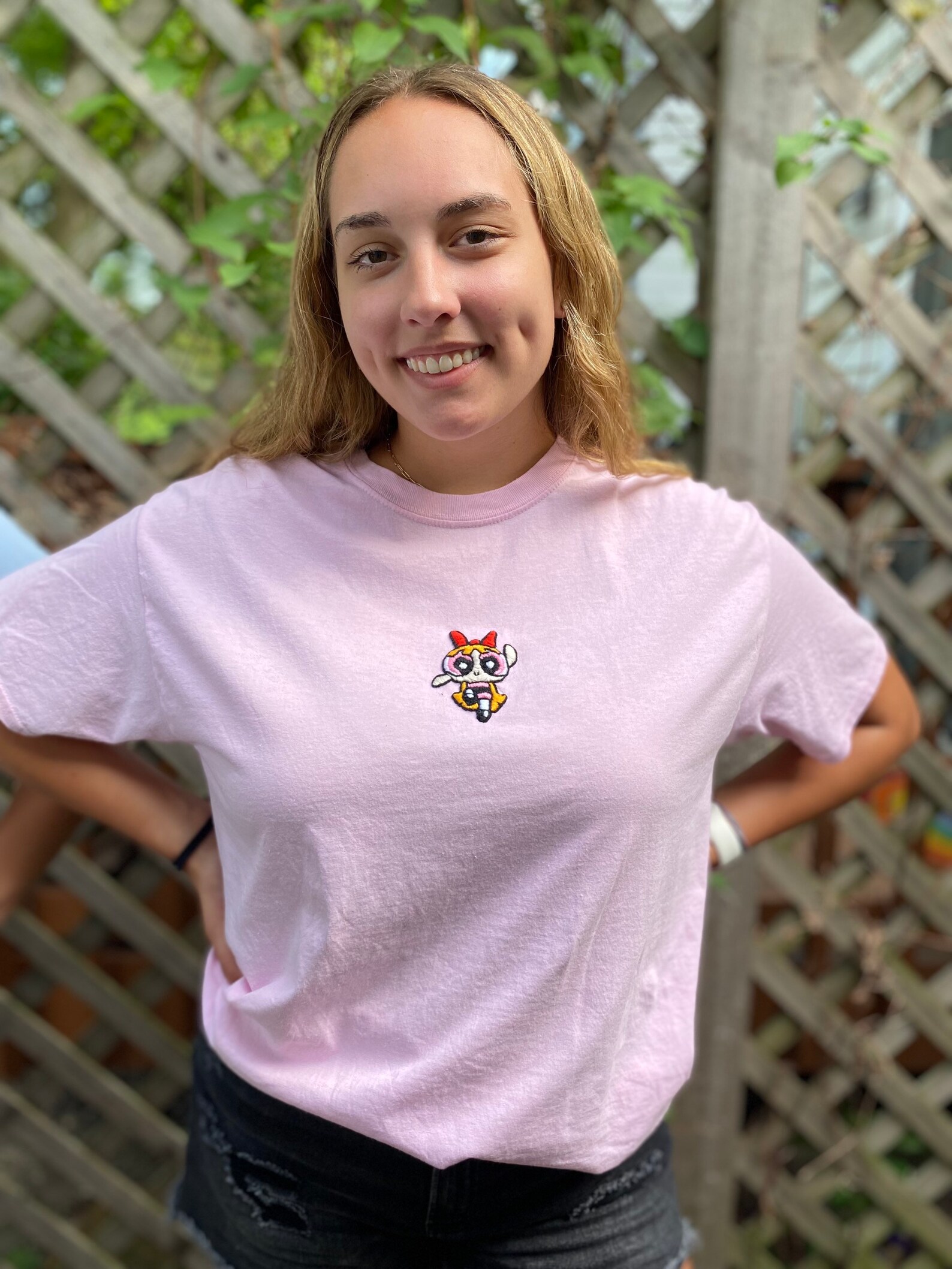 Powerpuff Girls Shirt, Buttercup/blossom/bubbles Cartoon, Hand ...