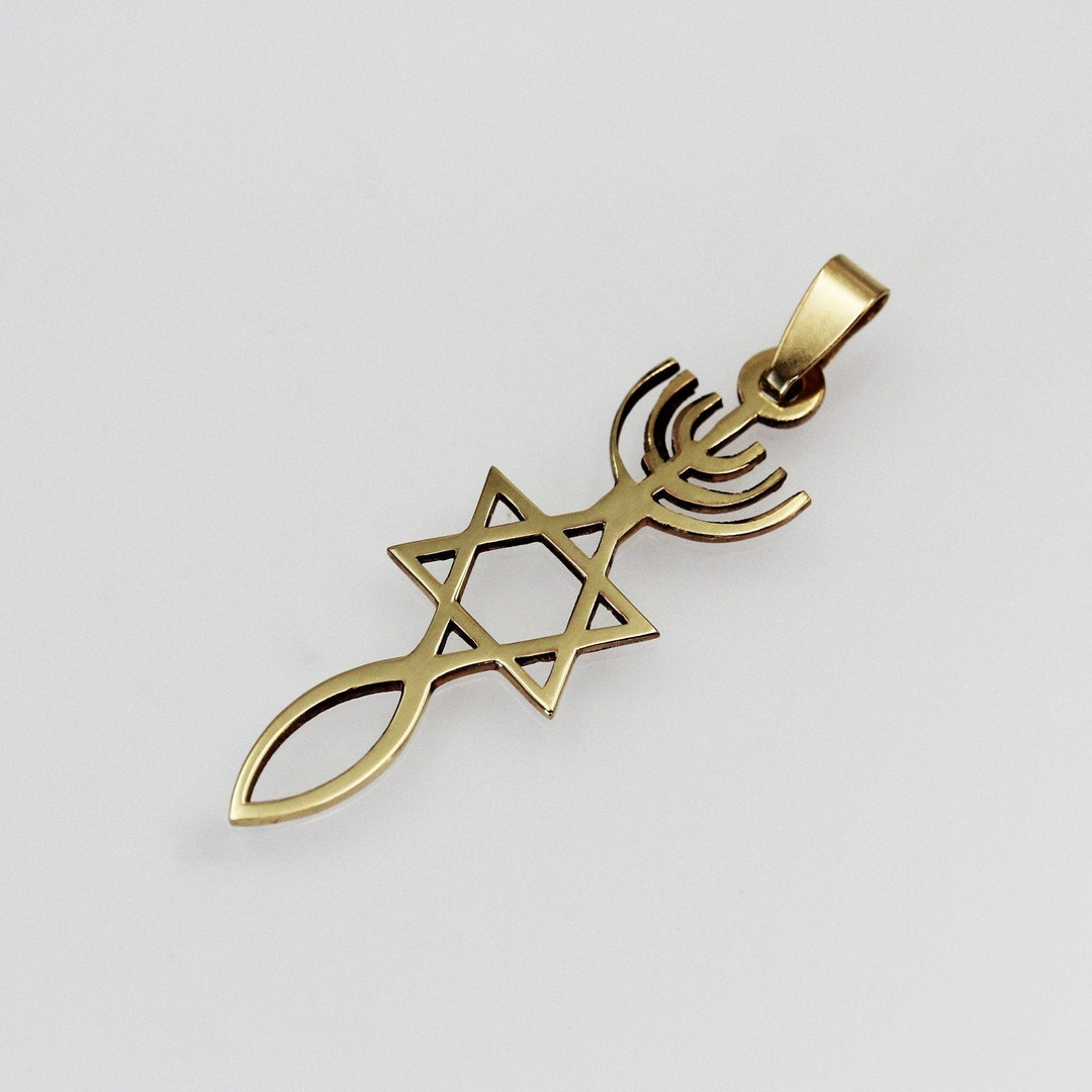 Grafted in Pendant 14k Yellow Gold - Etsy