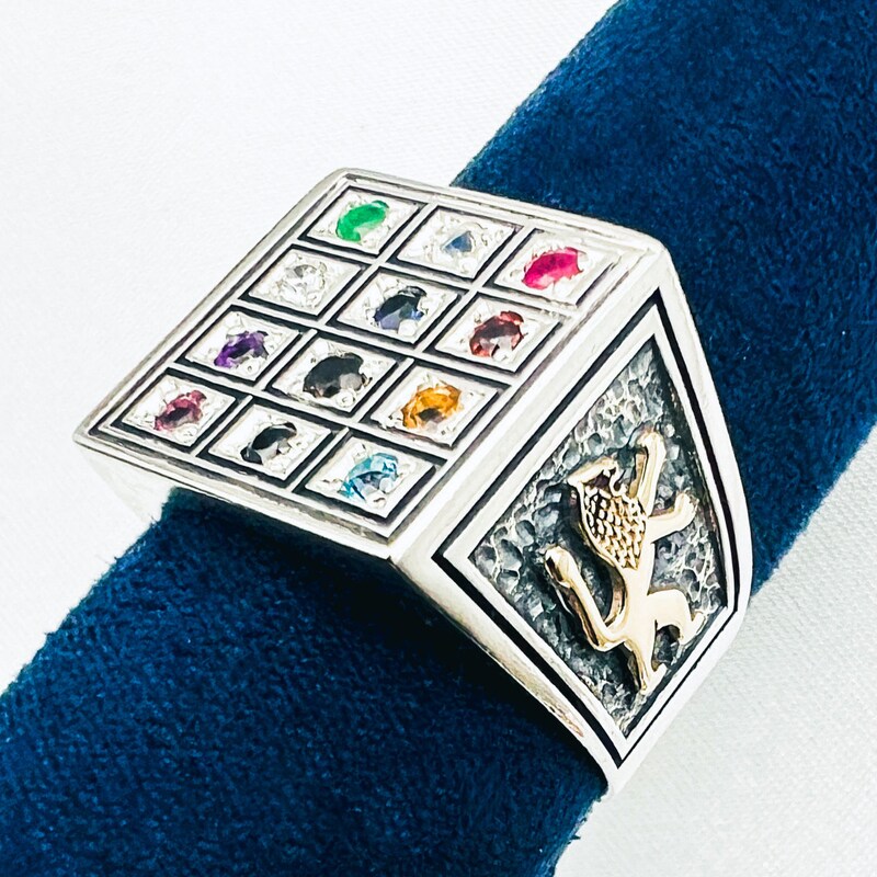 12 Tribes of Judah Ring - Etsy