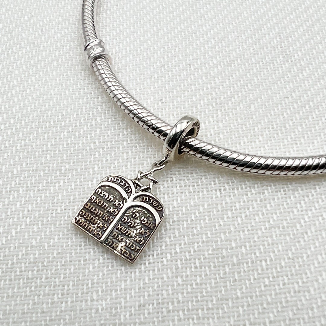 The Ten Come Commandments Charm silver 925 Suitable for Pandora Charm ...