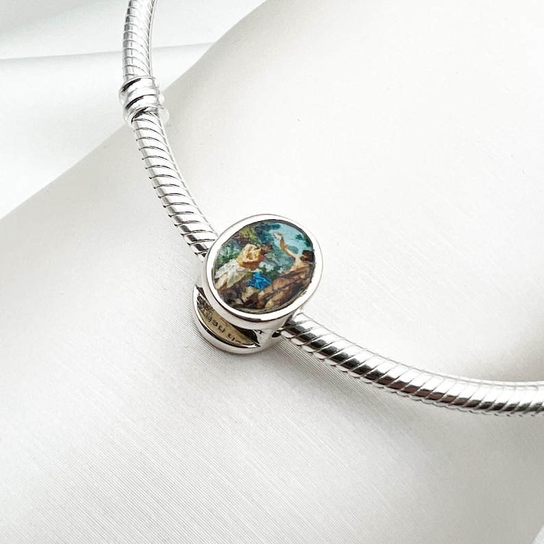 John the Baptist Baptizing Jesus Bead | Fits Pandora Bracelet ...