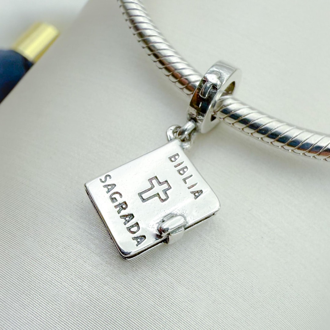 Sacred Bible Charm | Christian Pendant for Pandora Bracelet | Faith ...
