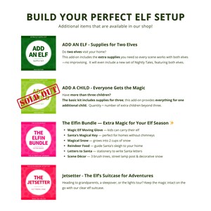Elf Activity Kit 2025 | Ready-to-go Elf Scenes, Props + Audio Stories ...