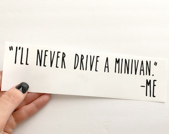 Van Bumper Sticker | Etsy