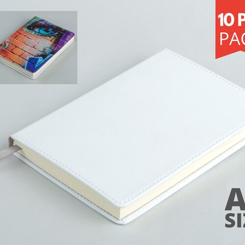 10x Pack_ A6 Size Sublimation Blank Journal Sublimation - Etsy