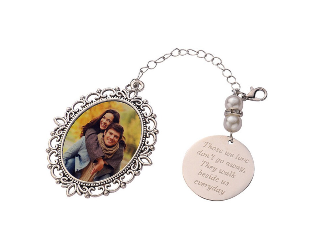 Sublimation Bouquet Charm Blanks| Sublimation Memorial Photo Charms ...