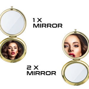Sublimation Make up Mirror | Sublimation Blank Pocket Mirror ...