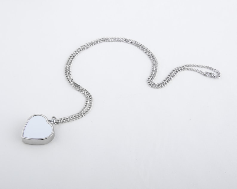 10x Urn Necklace Sublimation Blanks, Ashes Necklace, Memorial Necklace ...