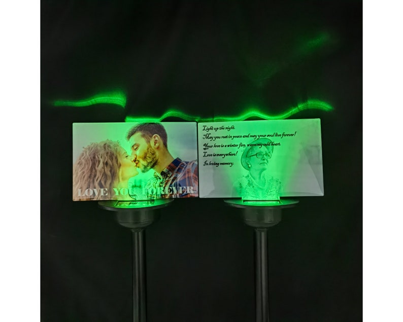 DIY Printing Sublimation Blank Acrylic Solar Light | Sublimation Custom ...