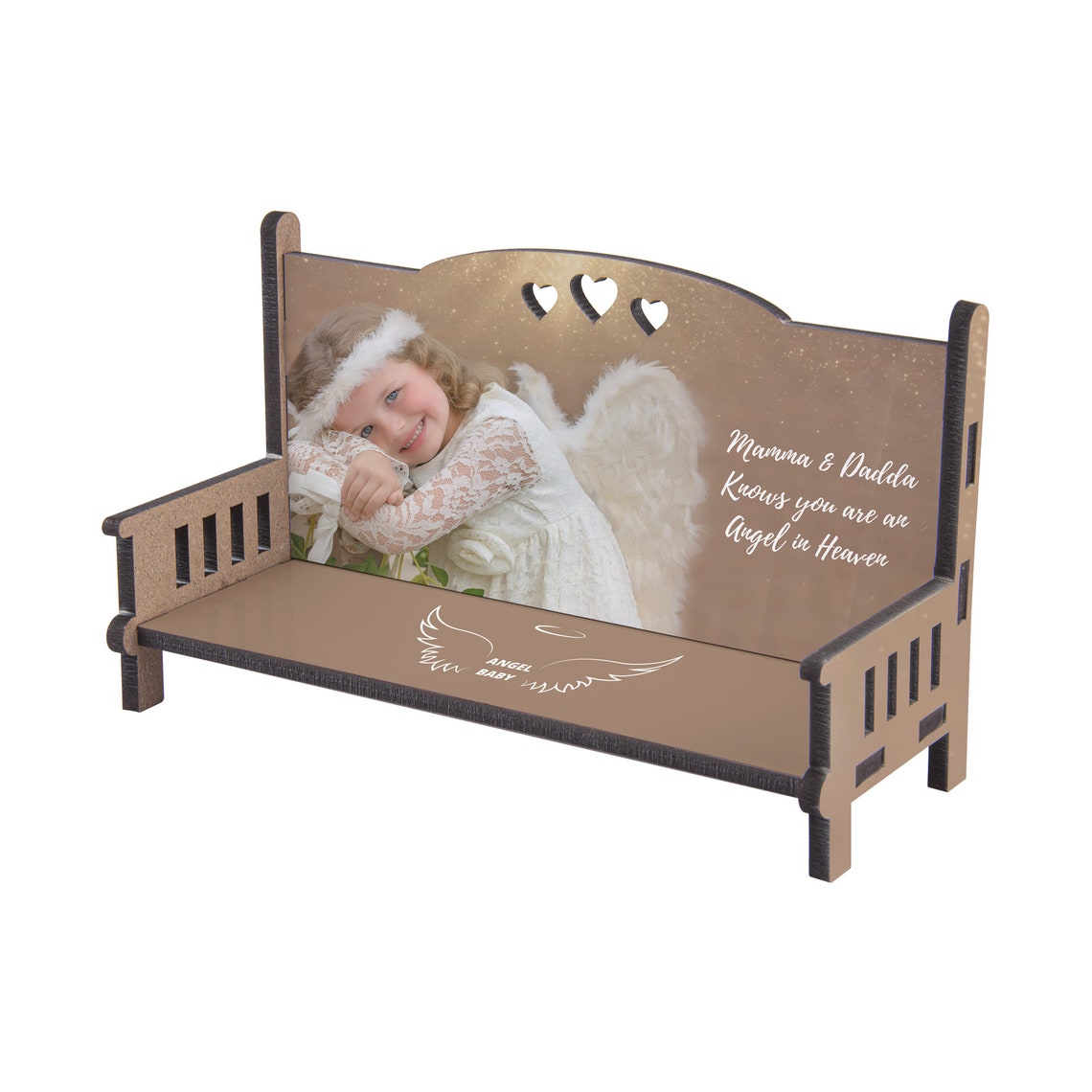 5x Pack Memorial Bench Sublimation Blanks | MDF Hard Board Memorial ...