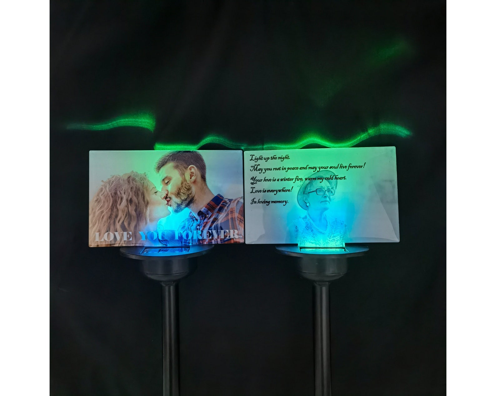 DIY Printing Sublimation Blank Acrylic Solar Light | Sublimation Custom ...